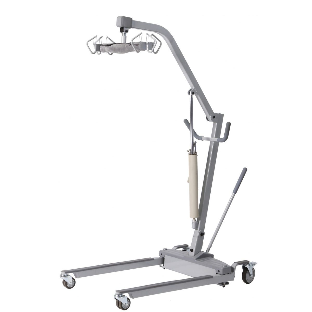 CostCare | L350C Manual Deluxe Patient Lift with 360° Swivel Hanger ...
