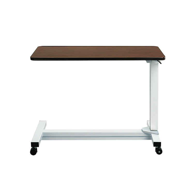Dynarex | Bariatric HD Overbed Table - Cherry Heavy Duty — Alto Med Supply
