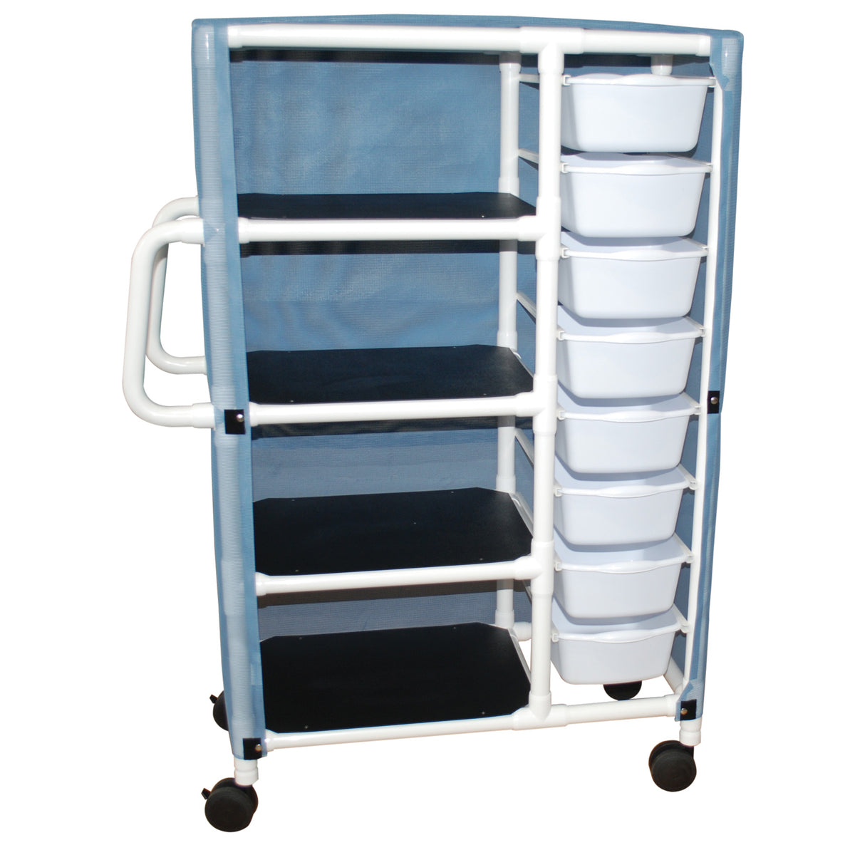 MJM International | Combo Linen Cart for Efficient Linen Distribution ...