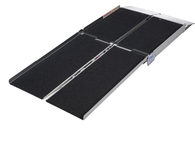 PVI | Multifold Reach Folding Wheelchair Access Ramp with Traction ...